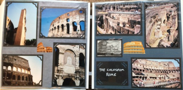 Europe Vacation: Colosseum, Rome, Italy – MASCrapping
