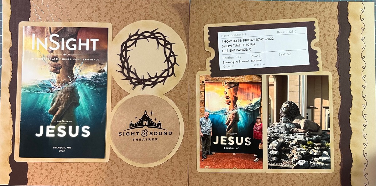 2022: Sight and Sound Theatres – Jesus – MASCrapping